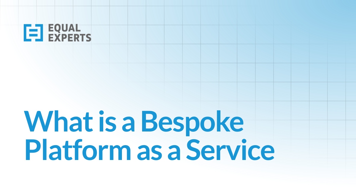 What is a Bespoke Platform as a Service | Digital Platform