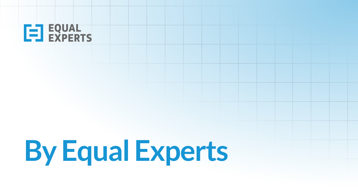By Equal Experts | Digital Platform